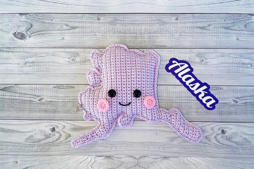 Alaska Crochet Pattern, Alaska Amigurumi Pattern, Alaska Kawaii Cuddler ...