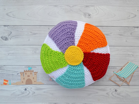 Beach Ball Crochet Pattern Beach Ball Amigurumi Pattern - Etsy