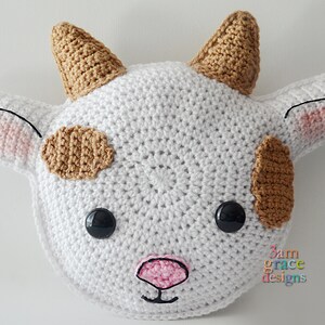 Goat Crochet Pattern, Goat Amigurumi Pattern, Goat Kawaii Cuddler, Goat ...