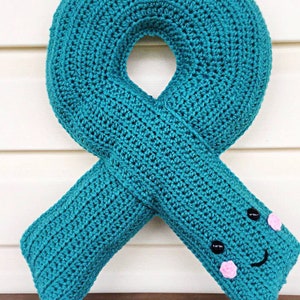 Awareness Ribbon Crochet Pattern, Awareness Ribbon Amigurumi Pattern ...
