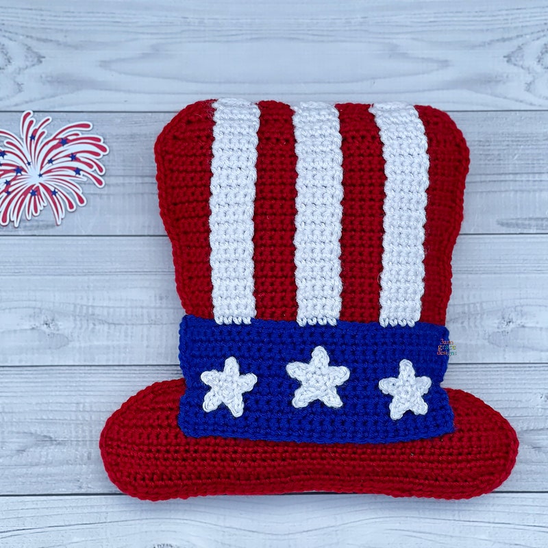 Crochet Uncle Sam - Etsy