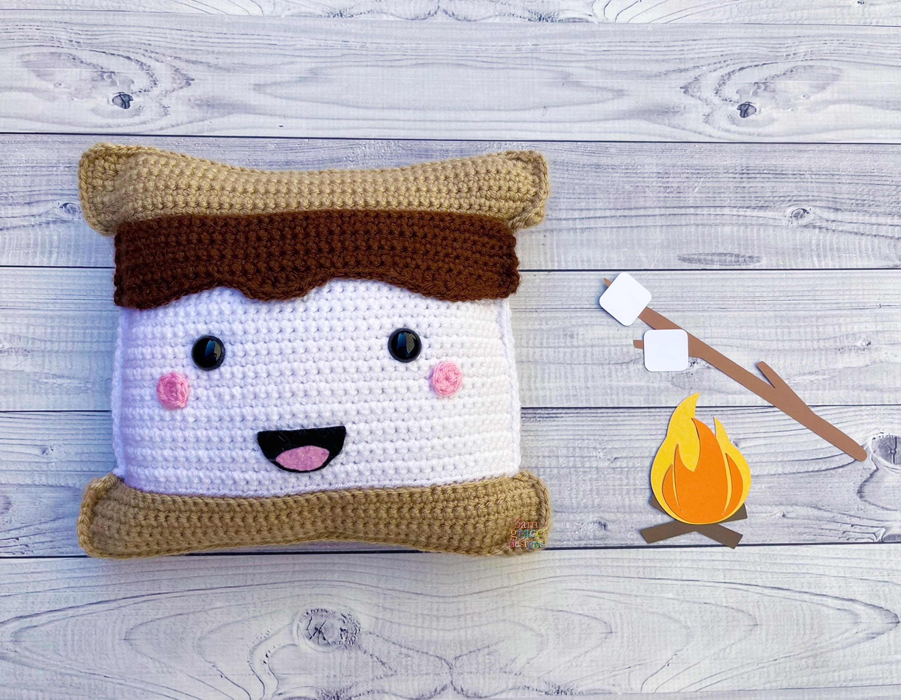 Smore Amigurumi Plushie Crochet Pattern Kawaii Cuddler Ragdoll PDF ...
