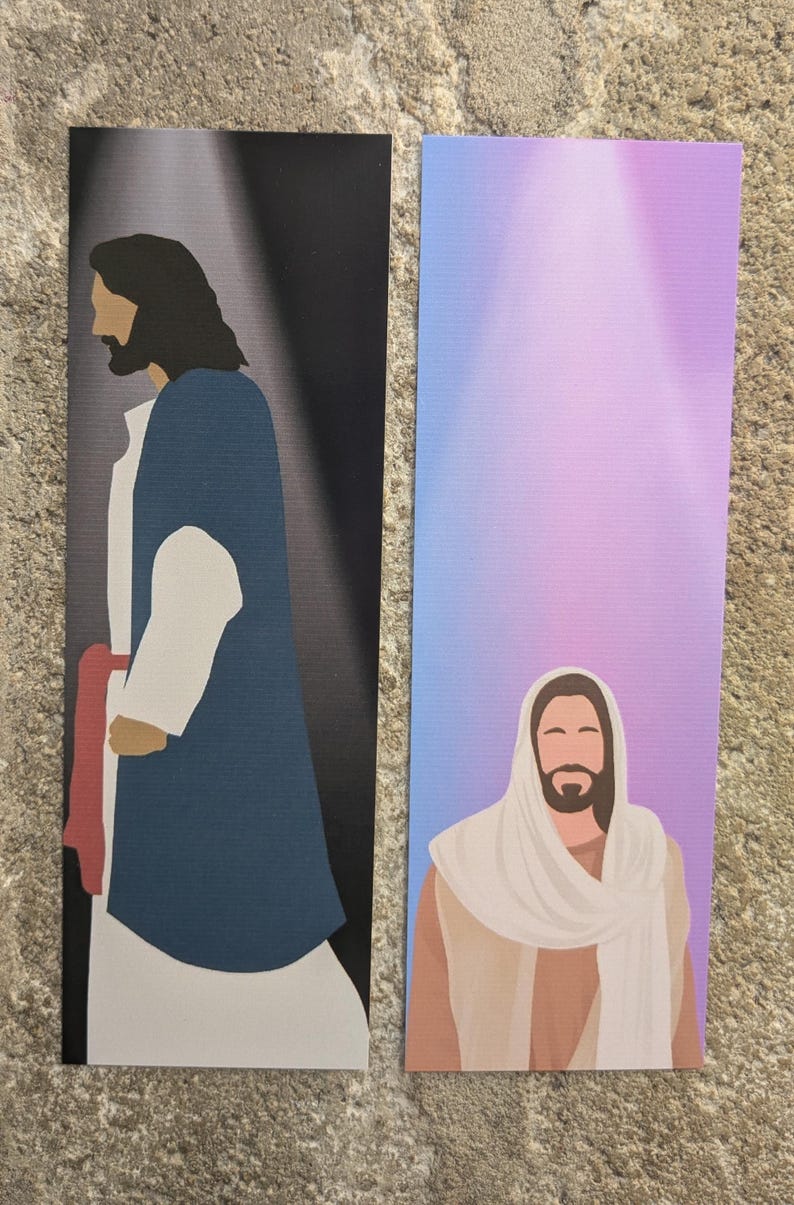 Christian Bookmarks, Jesus Christ, God - Etsy