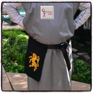 Gilded Heraldry Embroidered Belt Flag Collection NO Backing: Medieval ...