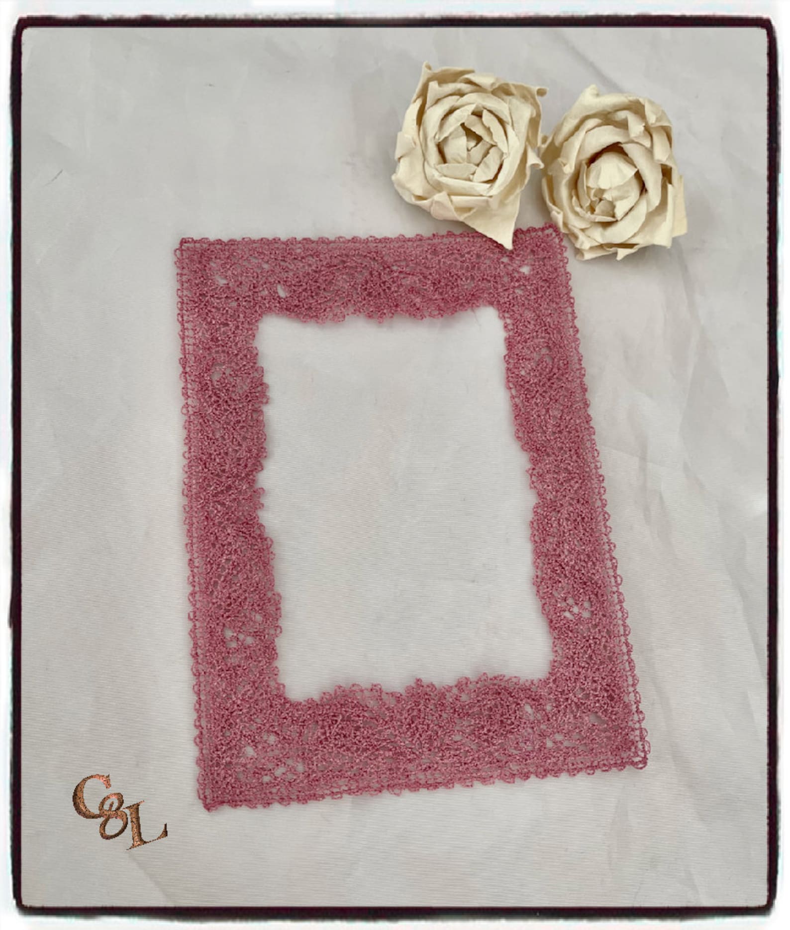 Lace Picture Frames Antique Colors FSL Embellishments - Etsy