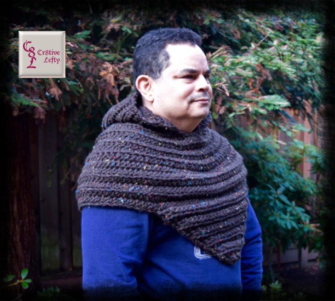 Coffee Bean Saxon Style Hooded Cowl Renaissance Medieval Fathers Day ...