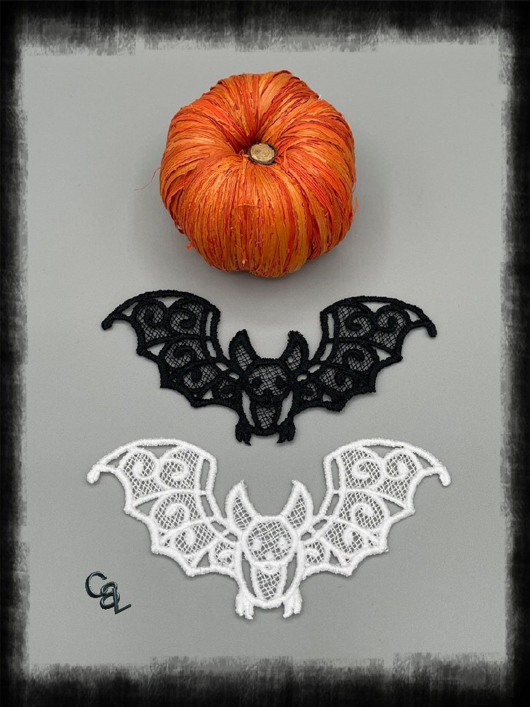 Flying Lace Bats | FSL | Embellishments | Bat | Scrapbooks | Appliqué ...