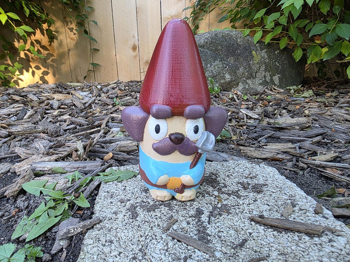 Bluey Garden Gnomes - Etsy