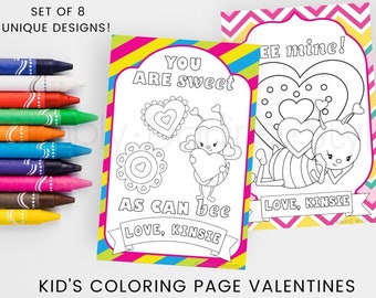 Printable Bee Classroom Valentine's Day Cards Printable - Etsy