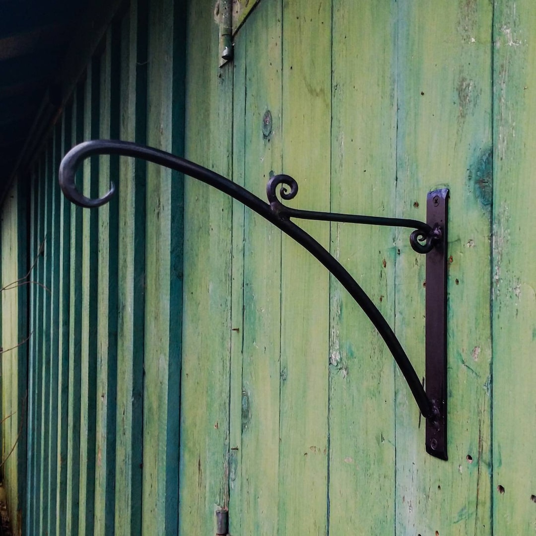 Hand Forged Arched Plant Hanger, Design No. 4, Custom Made - Etsy