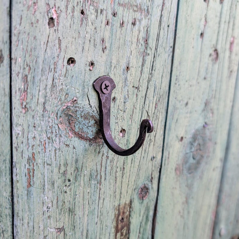 Rustic Hooks - Etsy