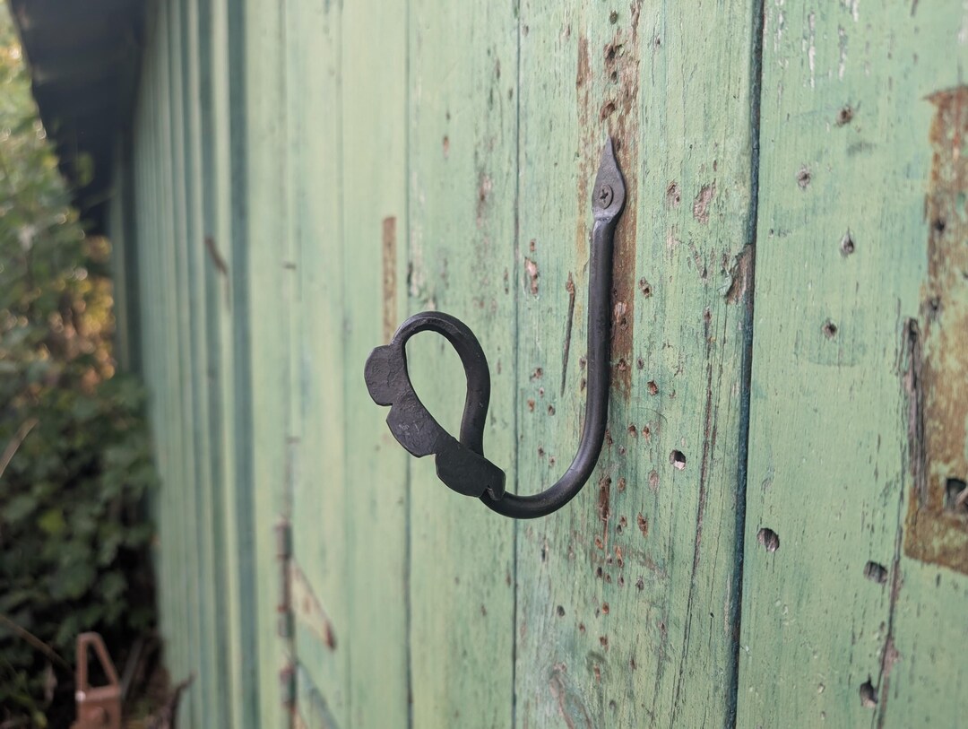 Sale! Unique Heavy Duty Coat Hanger Hook With a Abstract Leaf Design in ...