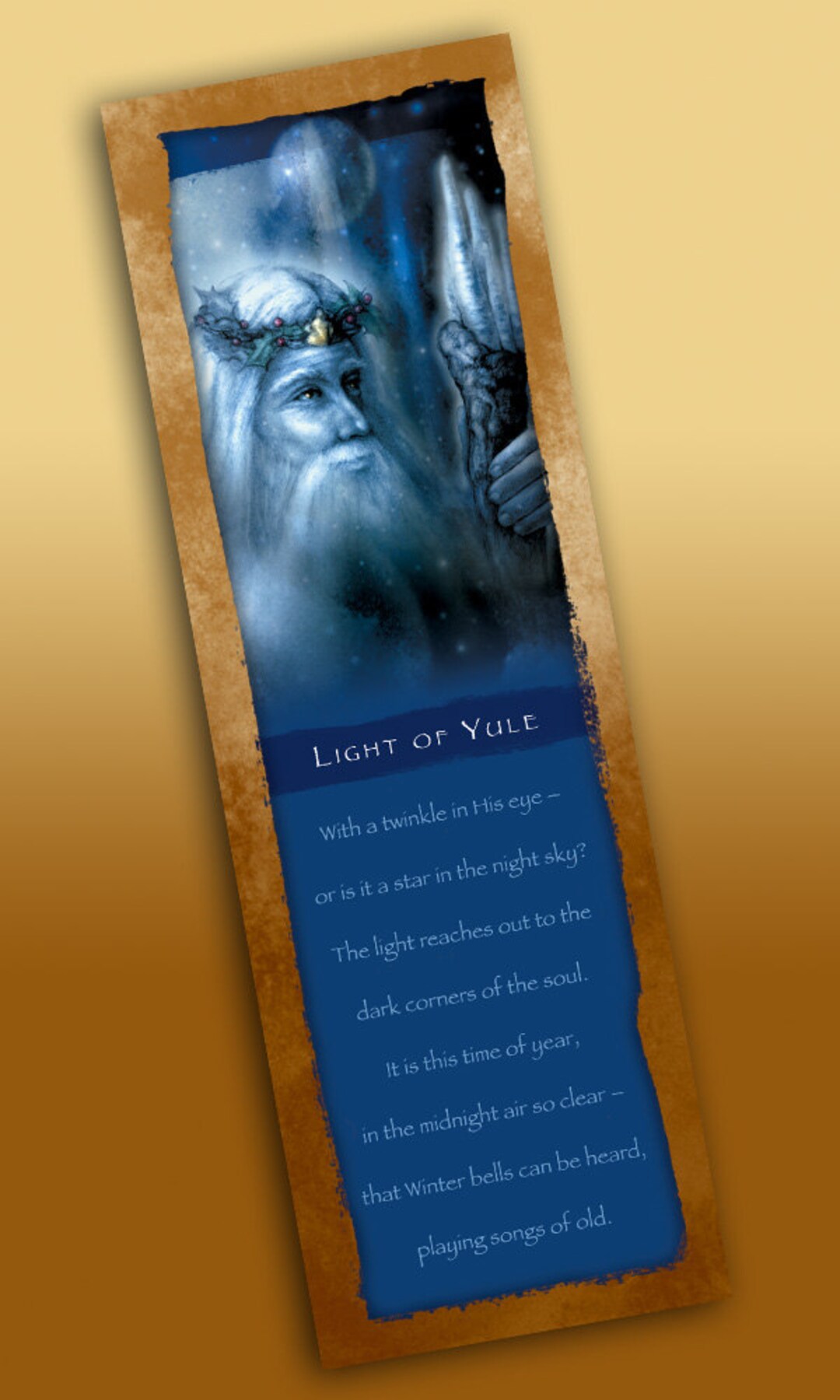 Light of Yule Bookmark - Bookmarker - Bookmarking - Bookmarks for Books ...