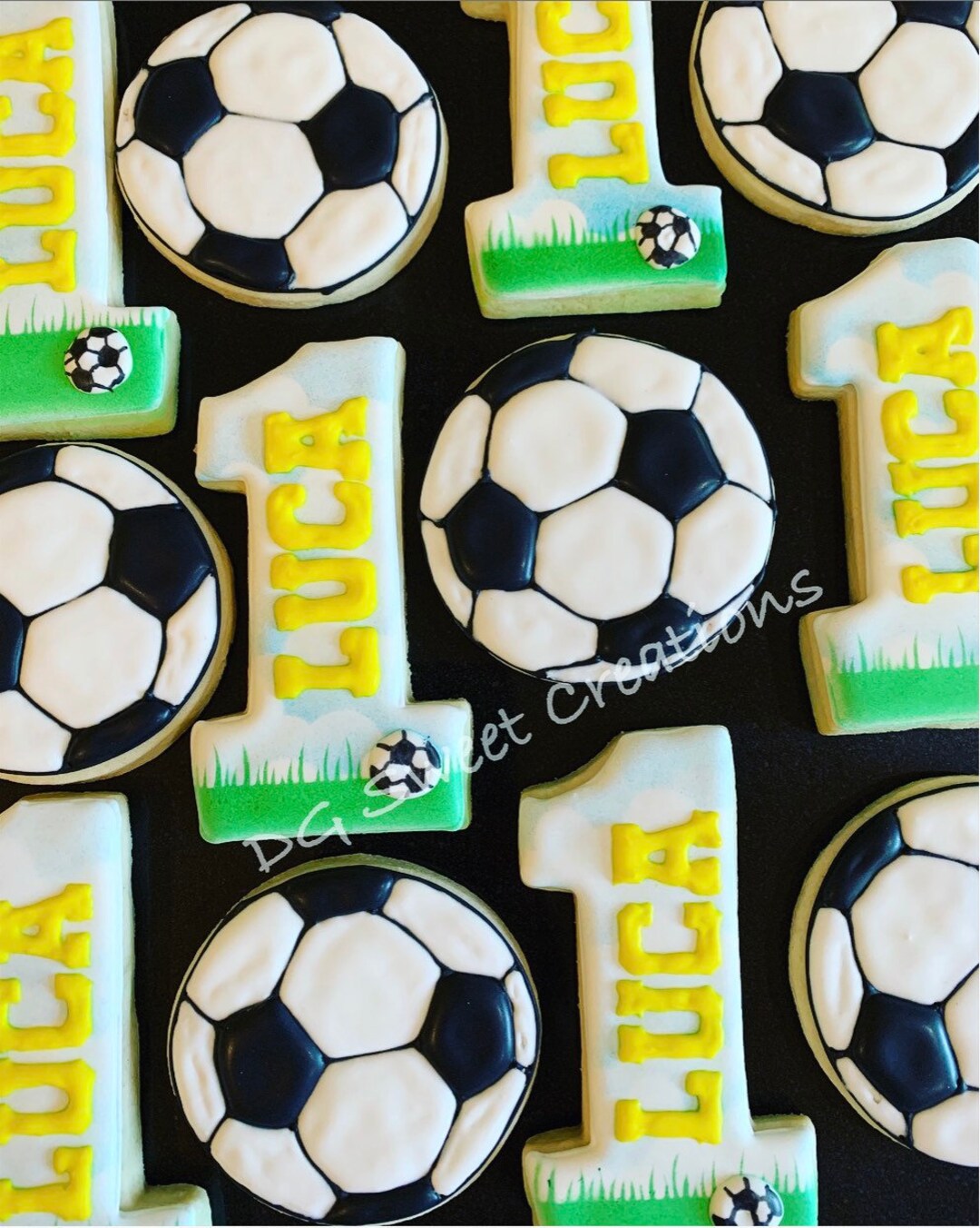 Soccer 1st Birthday Sugar Cookies - Etsy