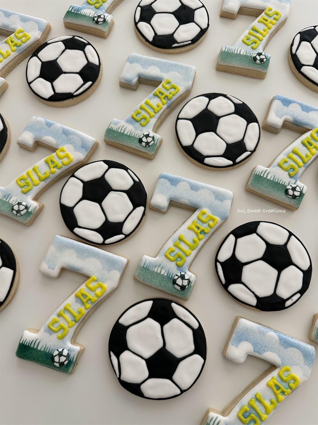 Soccer 1st Birthday Sugar Cookies - Etsy
