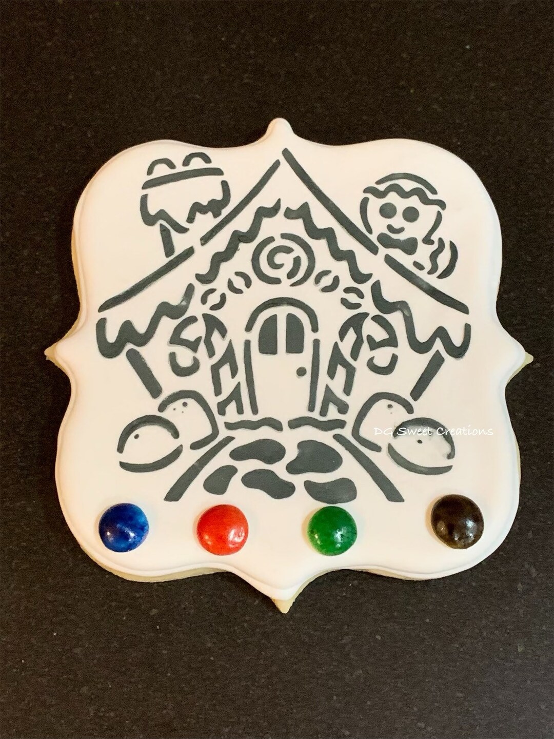 Paint Your Own Gingerbread House Cookie - Paint Your Own Cookie ...