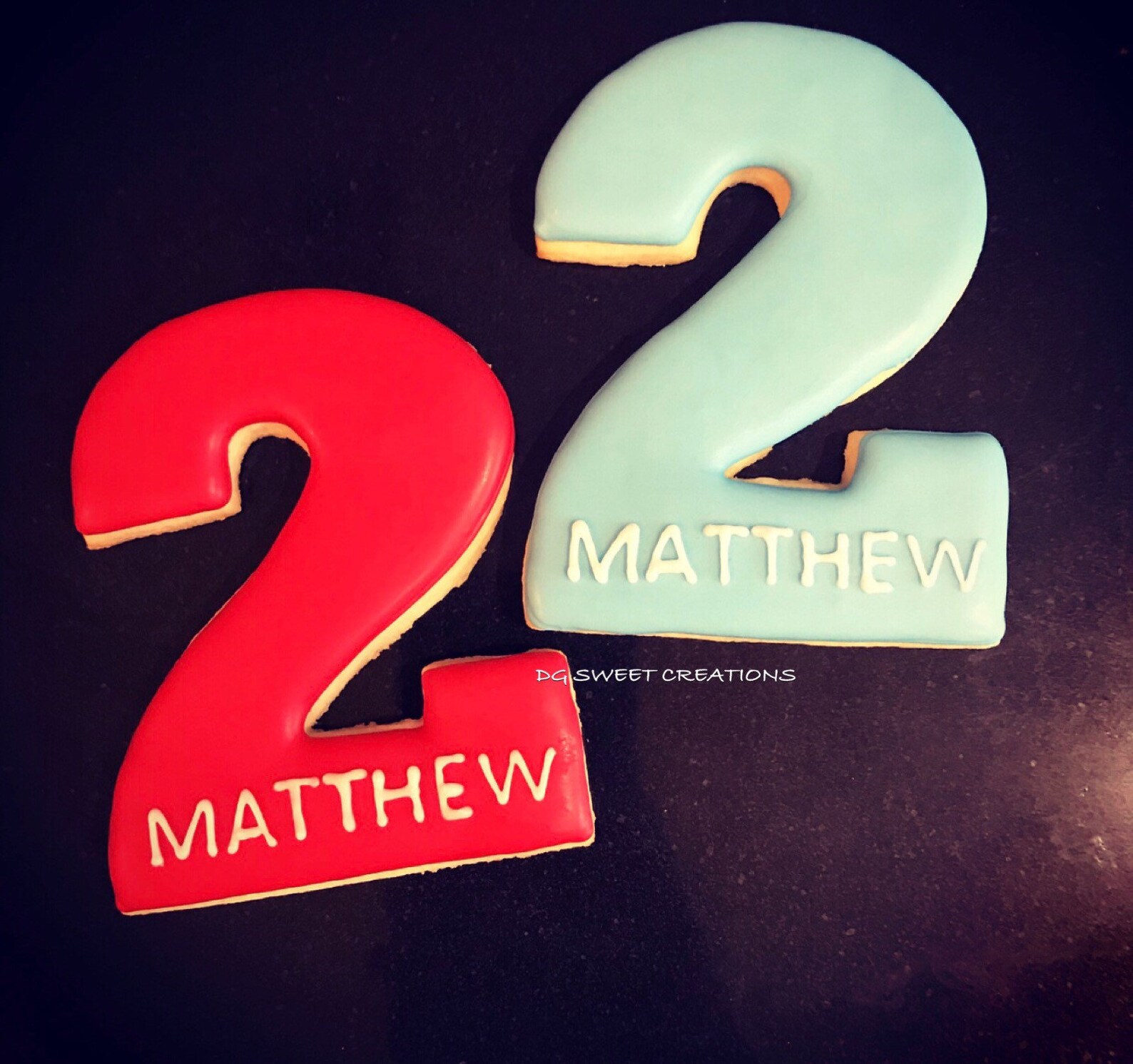 Personalized Number Sugar Cookies Birthday Cookies - Etsy