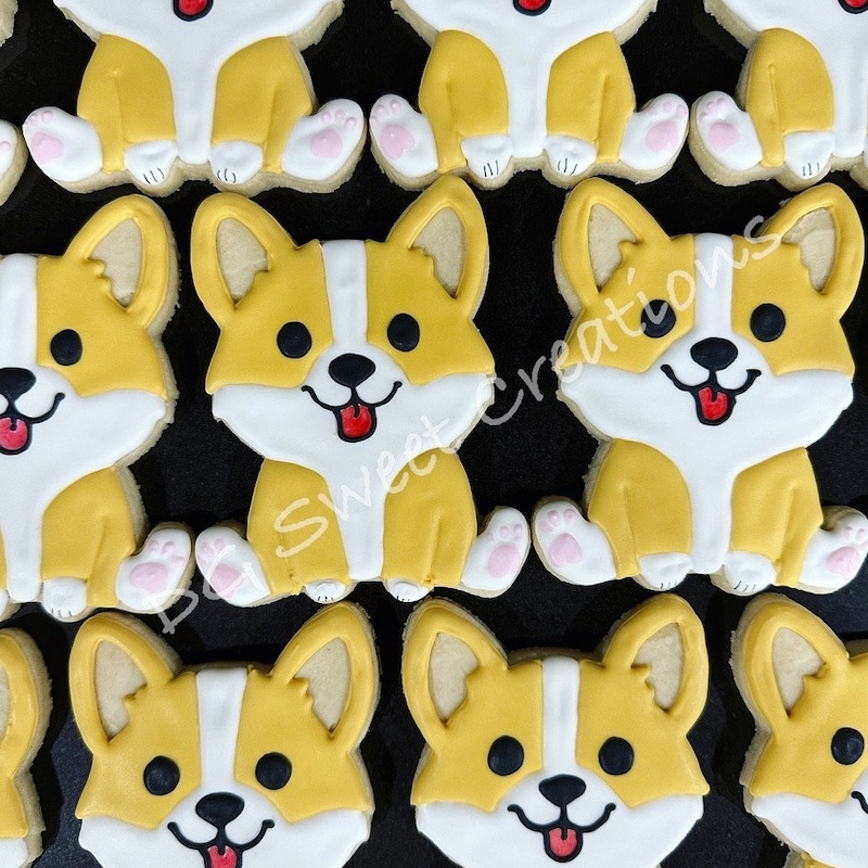 Dog Sugar Cookies - Etsy