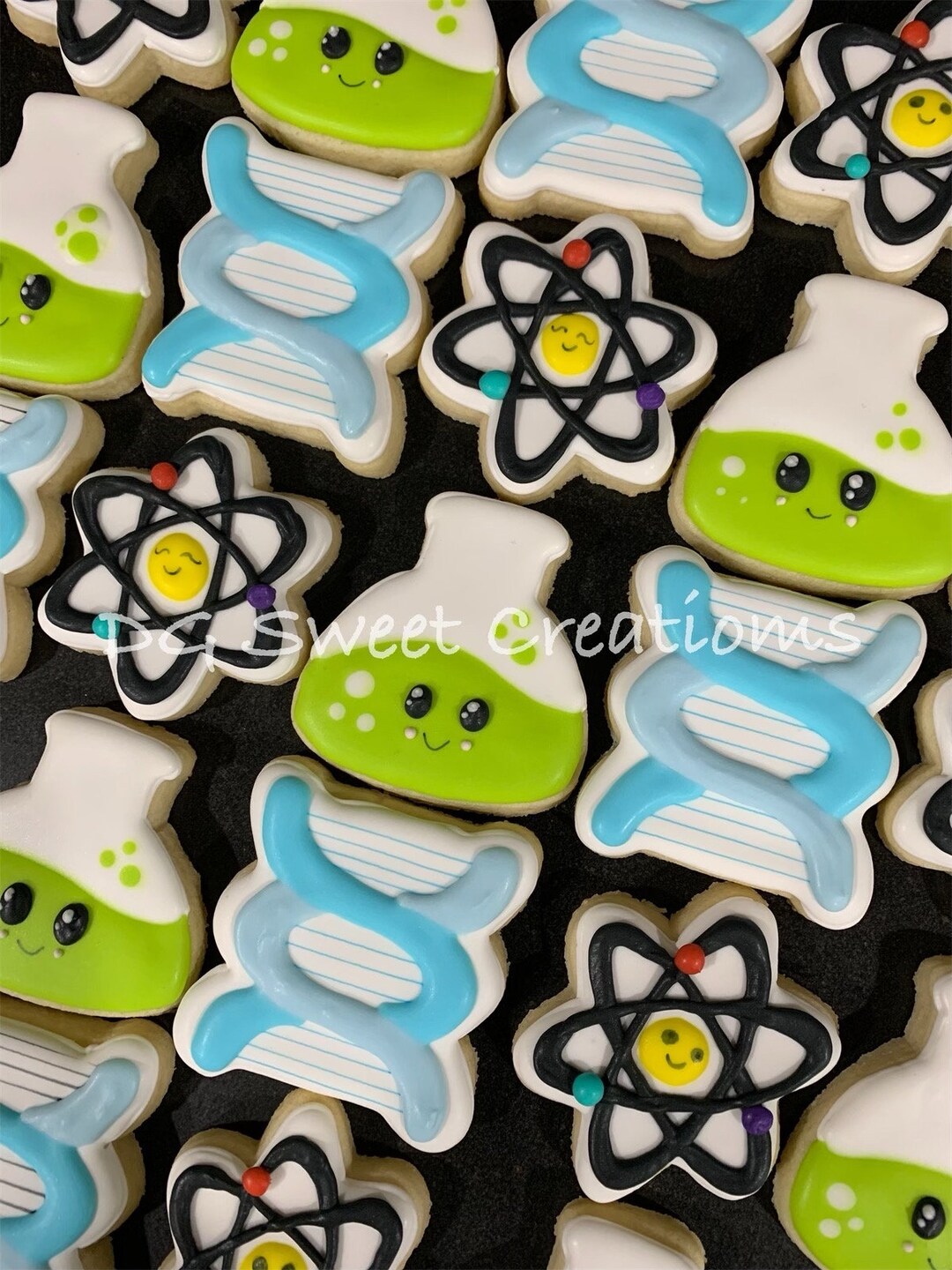 Small Science Cookies - 12 Sleeves - Etsy
