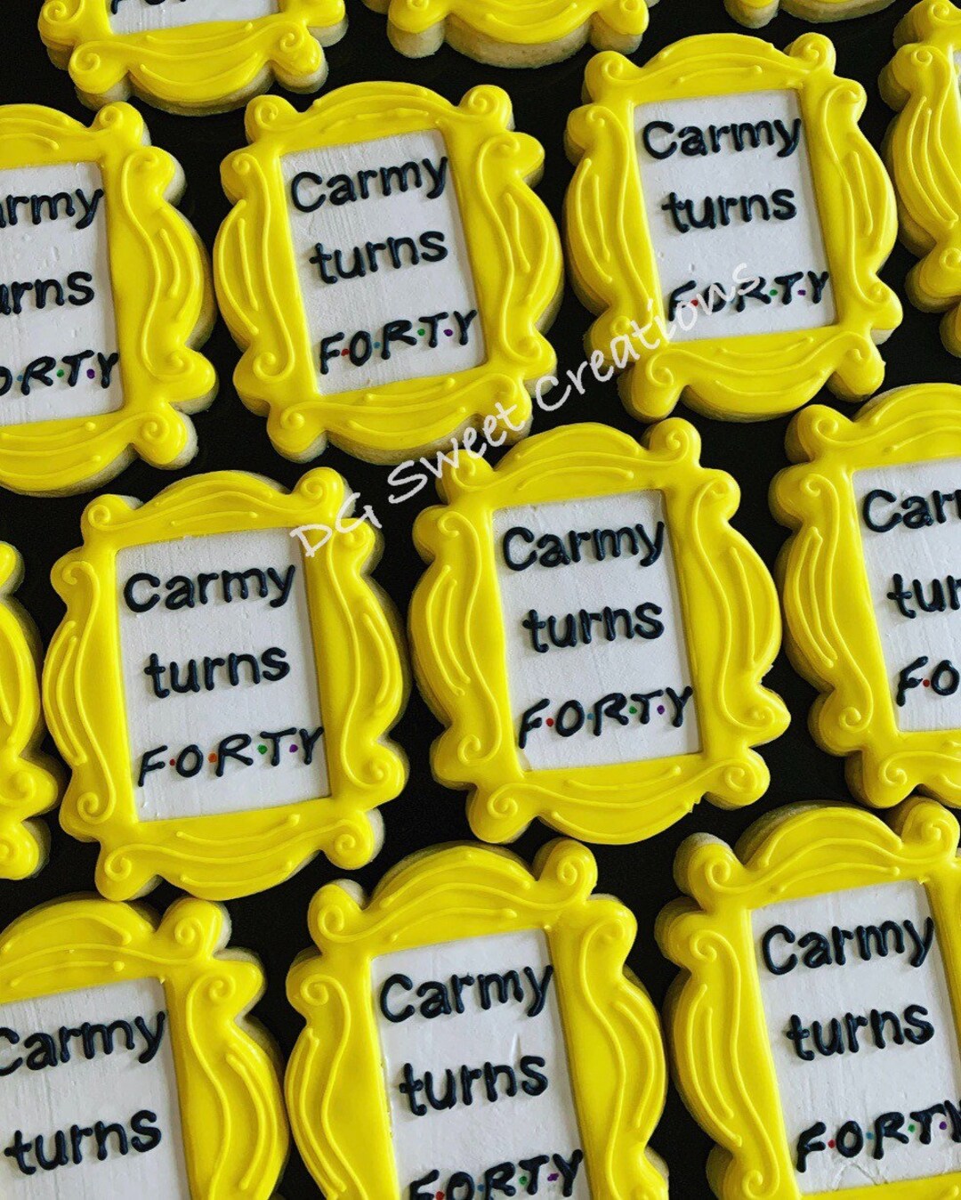Frame Sugar Cookies - Milestone Sugar Cookies - CUSTOMIZABLE - 12 ...