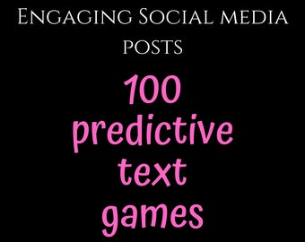 Social Media Games - Etsy