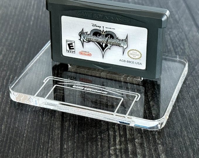 Game Boy Advance Cartridge Display Stand | Custom Nintendo Display - Etsy