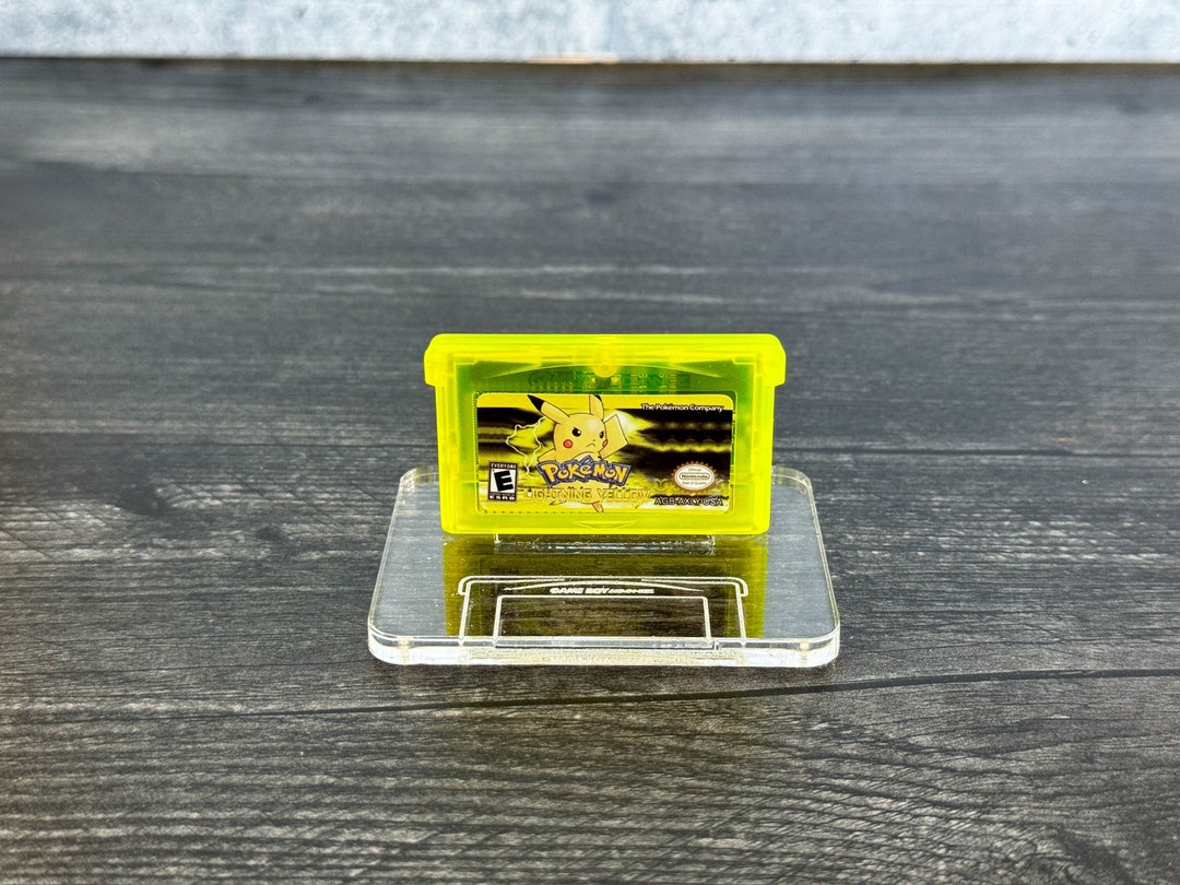 Pokemon Lightning Yellow Version Reproduction Cartridge for - Etsy