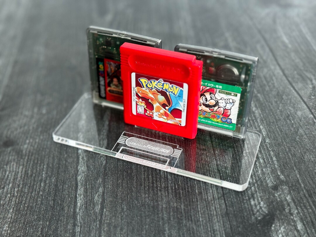 Game Boy Triple Cartridge Display Stand Custom Nintendo Display - Etsy
