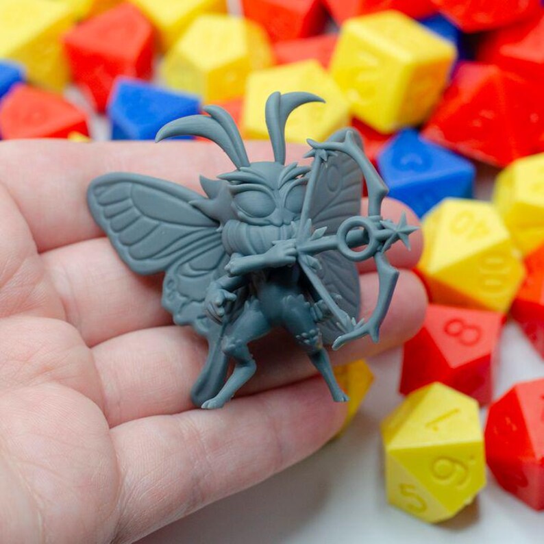 Butterfly Ranger | Dnd/table Top Mini | Found Family Adventure Crafts ...