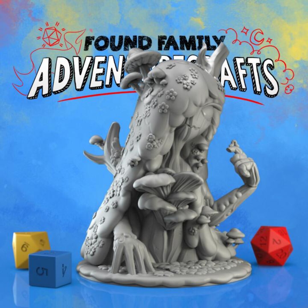Feywild Dryad | Dnd/table Top Mini | Found Family Adventure Crafts - Etsy