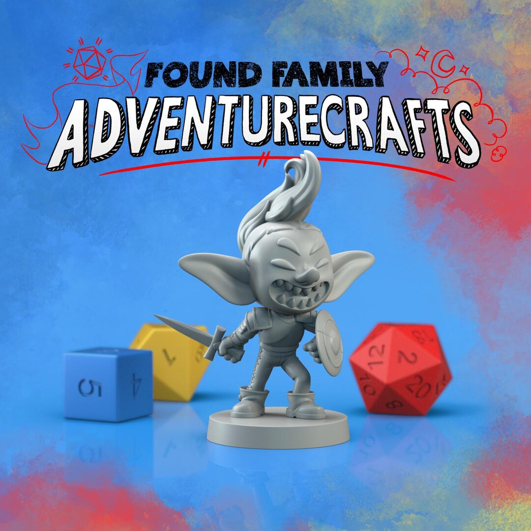 Lali - Goblin Fighter| Dnd/table Top Mini | Found Family Adventure ...