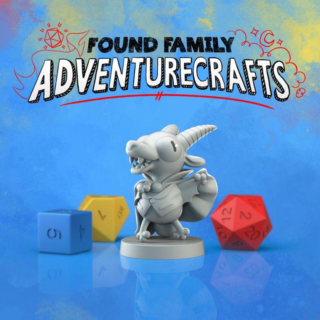 Kobold Vampire | Dnd/table Top Mini | Found Family Adventure Crafts - Etsy