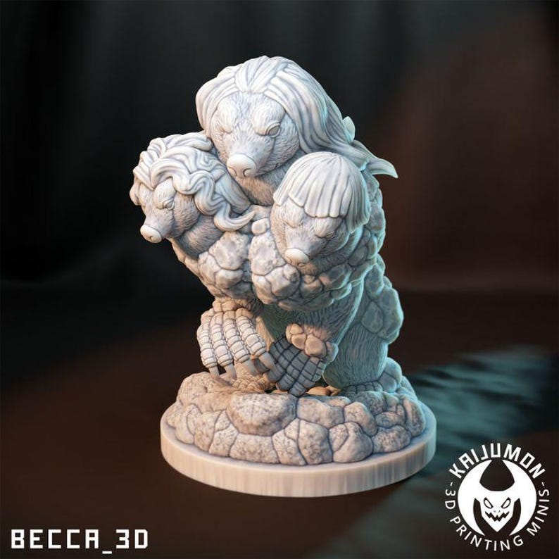 Giant Mole | Dnd/table Top Mini | Kaijumon - Etsy