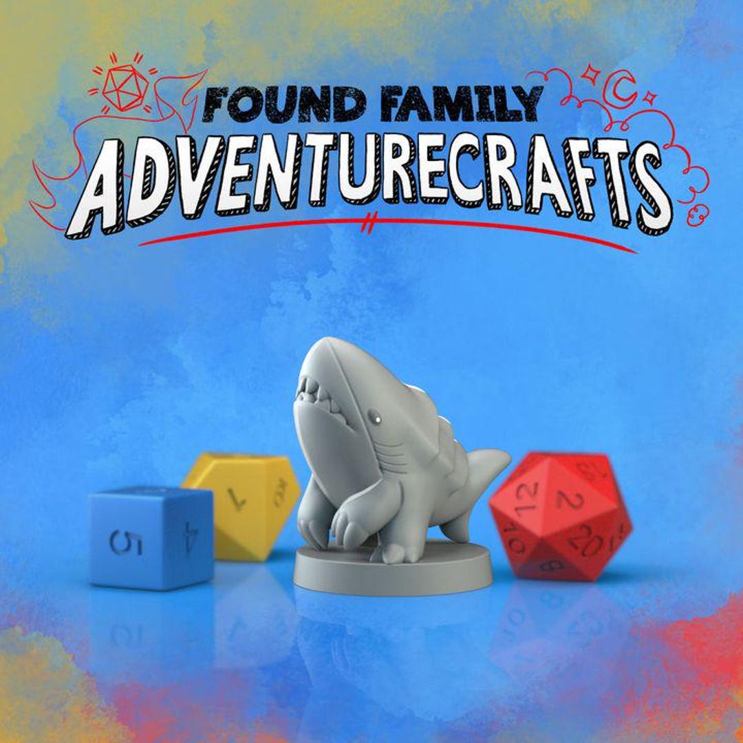 Blåhaj Bulette | Dnd/table Top Mini | Found Family Adventure Crafts - Etsy