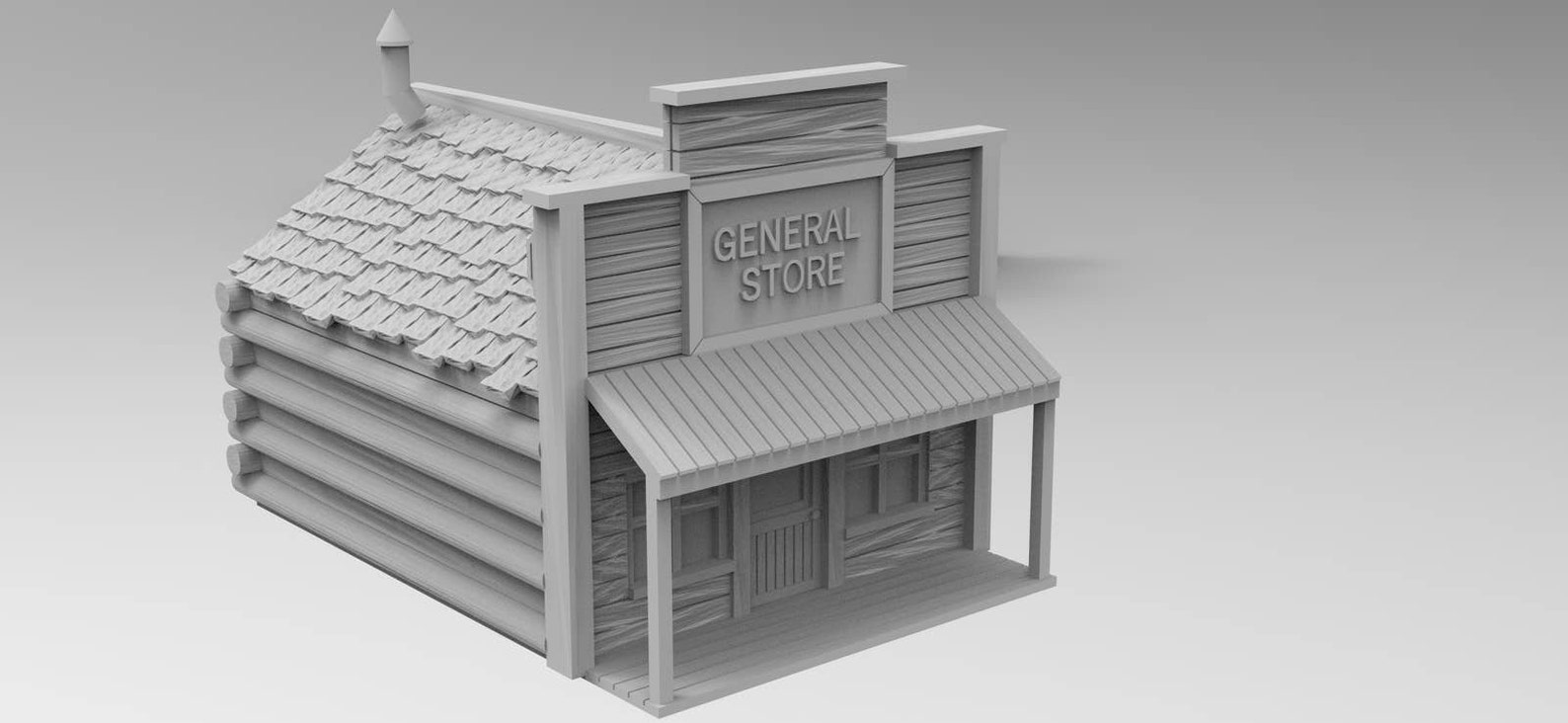 Wild West General Store by WOW Buildings 1/160th N Scale - Etsy