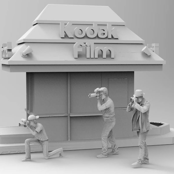 3d Printed Ho Scale Figures - Etsy Canada