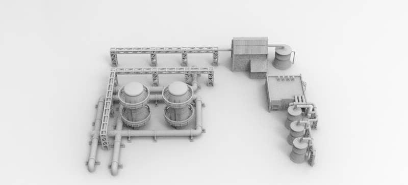 Gas Depot by WOW Buildings 3D Printable STL Immediate - Etsy
