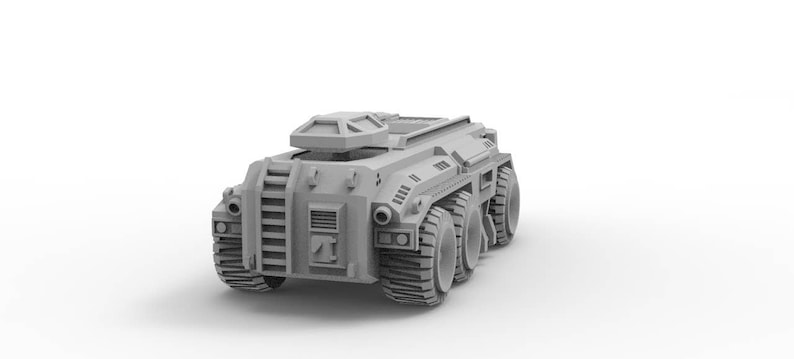 Aliens APC by WOW Buildings 3D Printable STL. Wargaming - Etsy