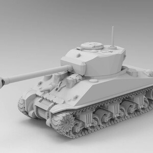 1/160 N Scale Military Easy Eight / M4A3E8 Printed in High Resolution ...