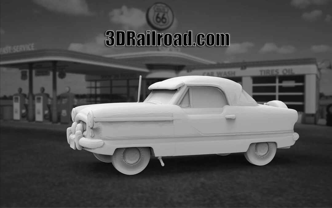 HO Scale 1/87 1959 Nash Metro 3d Printed in Clear Resin. - Etsy