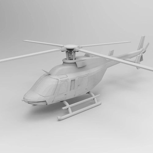 1/160th N Scale News Helicopter 3D Printed Printed in - Etsy Australia