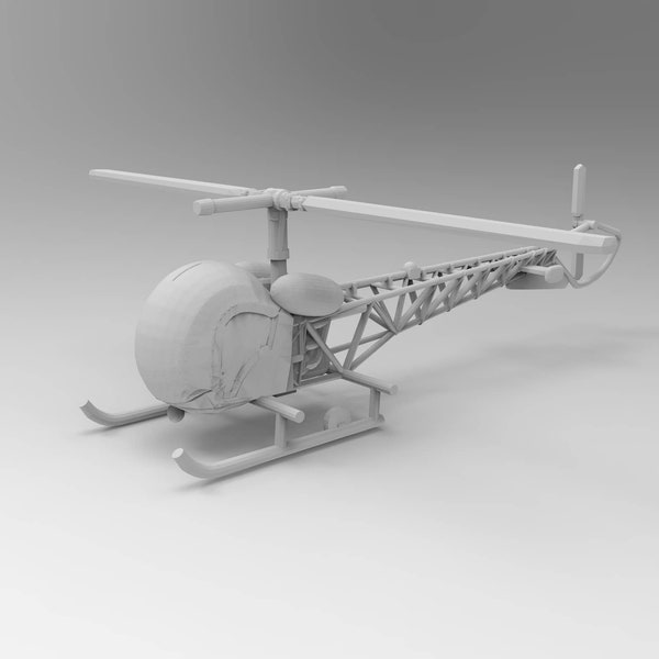 N Scale Helicopter - Etsy