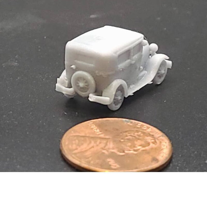 N Scale 1/160 1929 Ford Model A Tudor Printed in Clear Resin - Etsy Canada