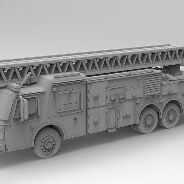 N Scale Fire Truck - Etsy