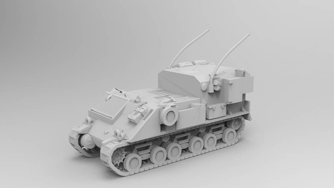 1/87 H0 Scale Military M4 Ambulance APC Printed in High Resolution ...