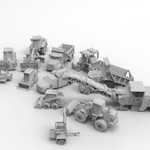 N 1/160th Scale Logging Set 3 Transport Semis and Trailers - Etsy