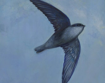 Fantasy Art Print swift of Spring Portal by Susan Schroder - Etsy