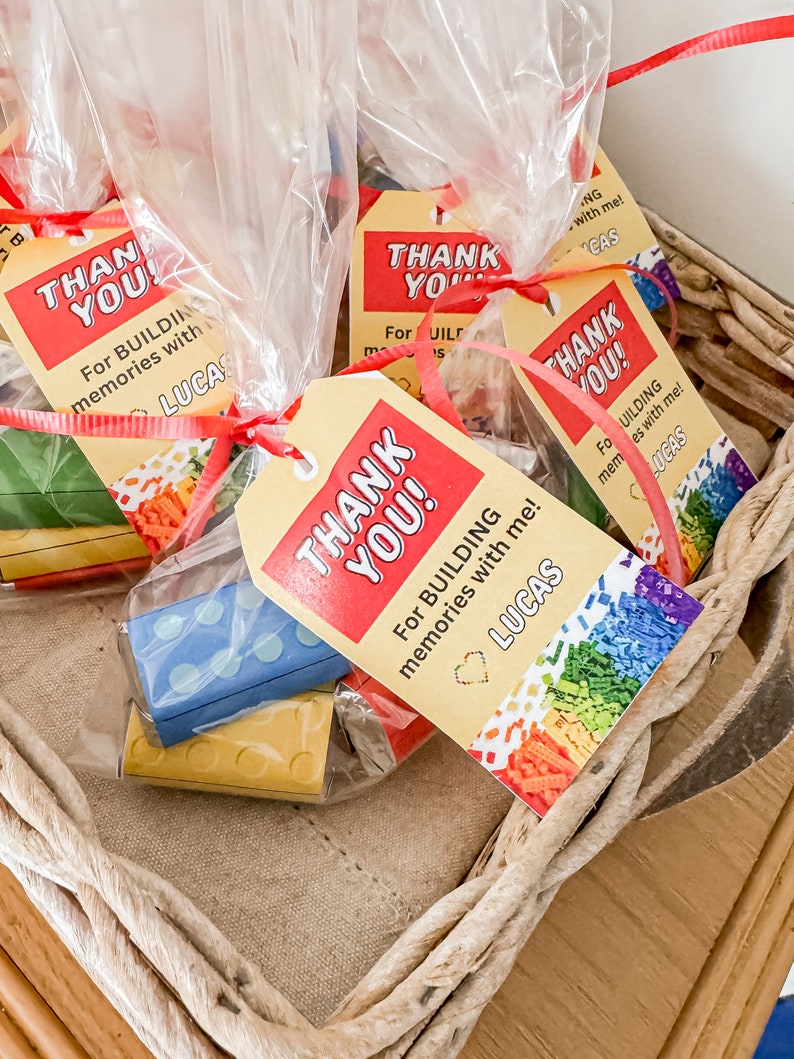 Building Block Thank You Tab Printable - Etsy