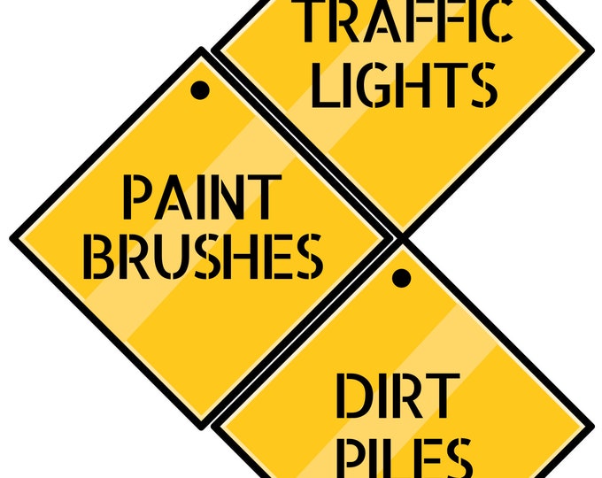 Construction Party Food Sign Printables - Etsy