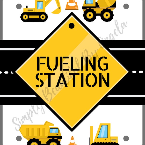 Fueling Station Sign - Etsy